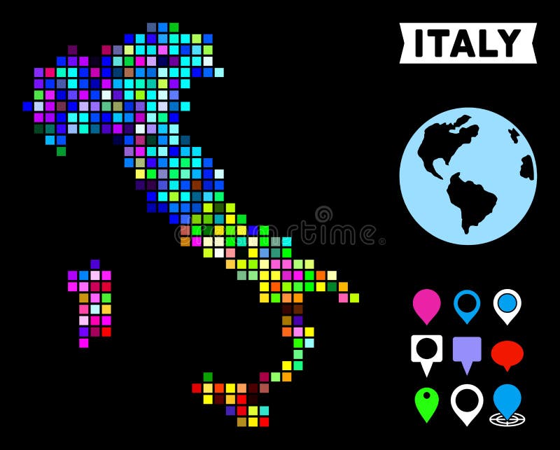 Pixel Italy Stock Illustrations – 492 Pixel Italy Stock Illustrations ...