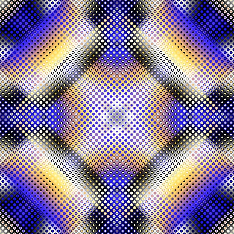 Colored Pixel Wave Seamless Pattern. Vector Pixel Art Pattern Stock ...