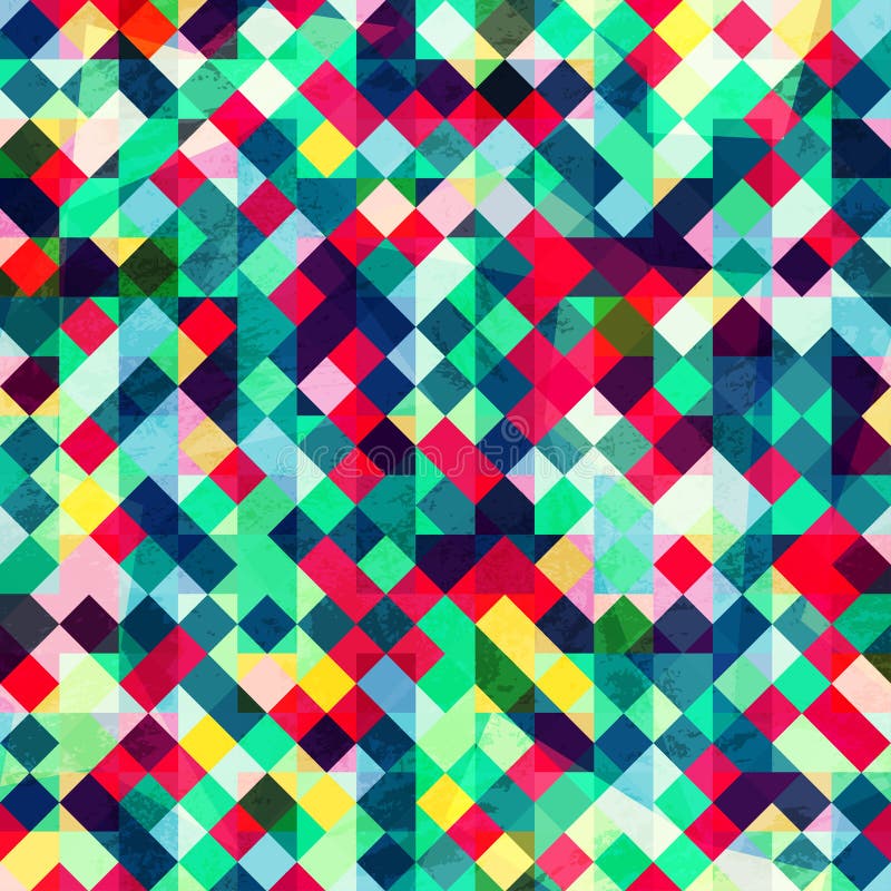 Colored Pixels Seamless Pattern Stock Vector - Illustration of colour ... Colored Pixels Seamless Pattern Stock Vector - Illustration of colour ...