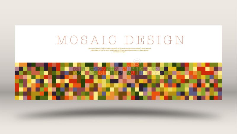 Colored Pixels. Template for Background, Cover, Screensaver, Website ...