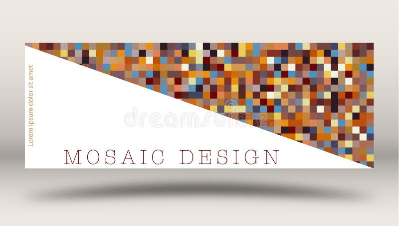 Colored Pixels. Template for Background, Cover, Screensaver, Website ...