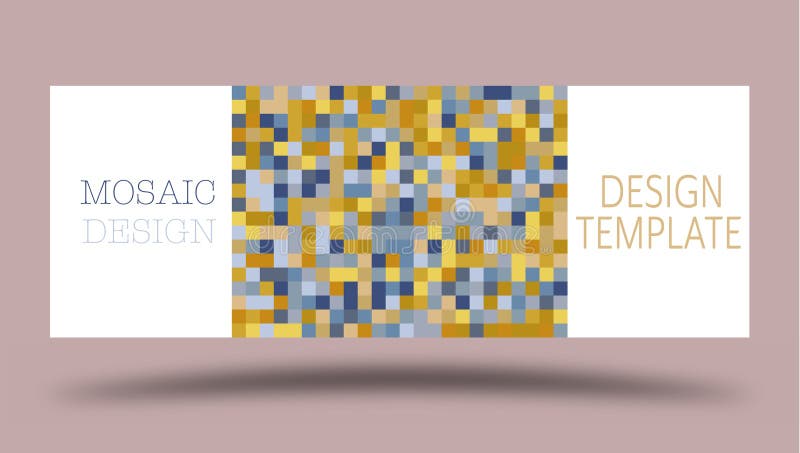 Colored Pixels. Template for Background, Cover, Screensaver, Website ...