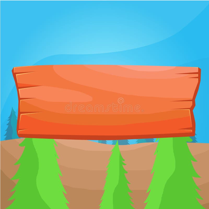 Wooden Signpost Rectangle Stock Illustrations – 209 Wooden Signpost ...