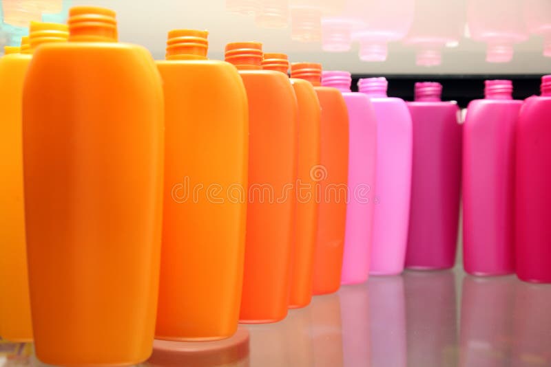 Colored plastic containers stock photo. Image of container - 15539626