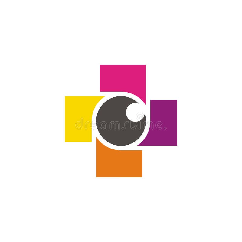 Photography Logo Design stock vector. Illustration of creative - 241640820