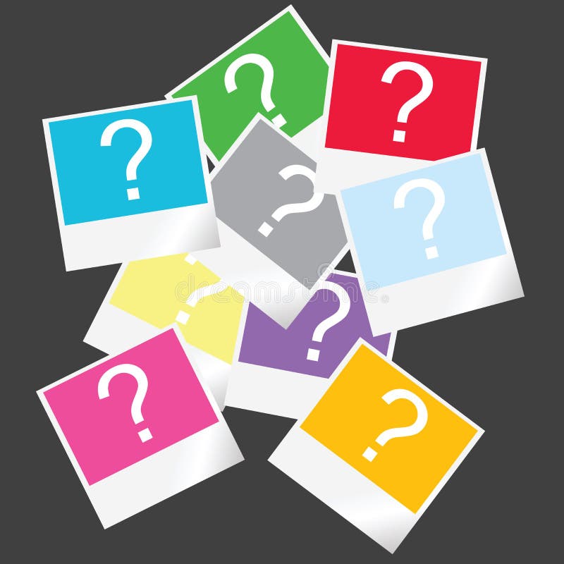 Colored polaroid frames stock illustration. Illustration of clean ...