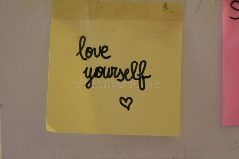 Post-it with Motivational Phrases Stock Photo - Image of message, post ...