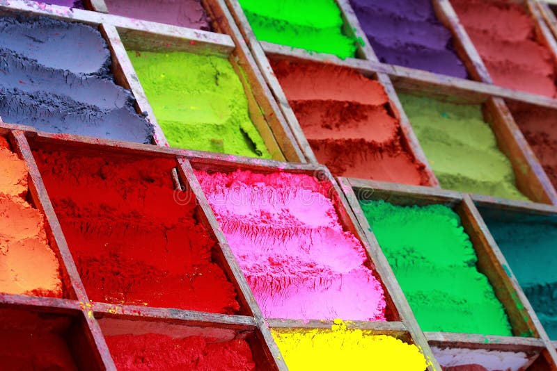 Powder Dyes stock image. Image of assortment, assorted - 3447415