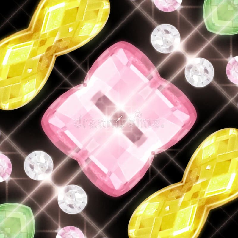 Colored Precious Stones Abstract Background Shapes and Blurs Stock ...