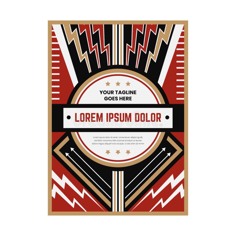 PROPAGANDA POSTER DESIGN TEMPLATE Stock Vector - Illustration of ...