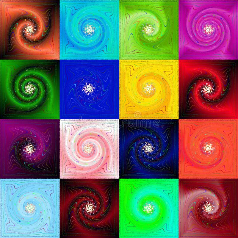Colored psychedelic spiral stock photo. Image of curl - 63522088