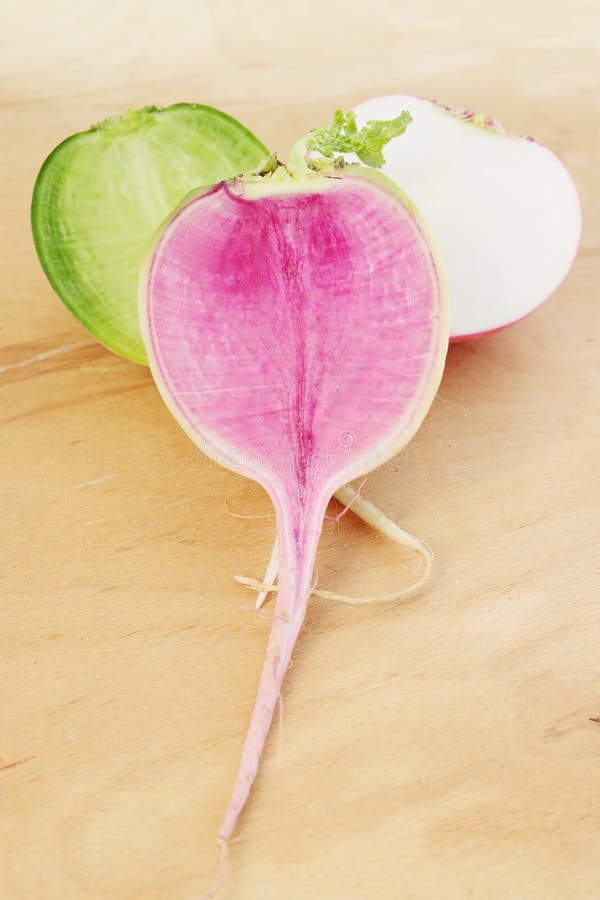 Colored radish stock photo. Image of board, freshness - 39128080
