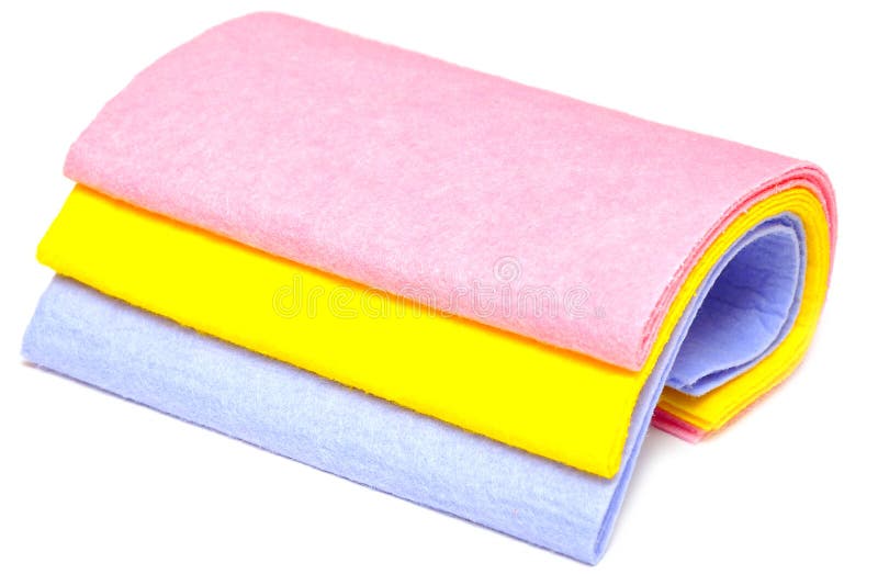 Color rags stock image. Image of kitchen, classic, isolated - 18858413