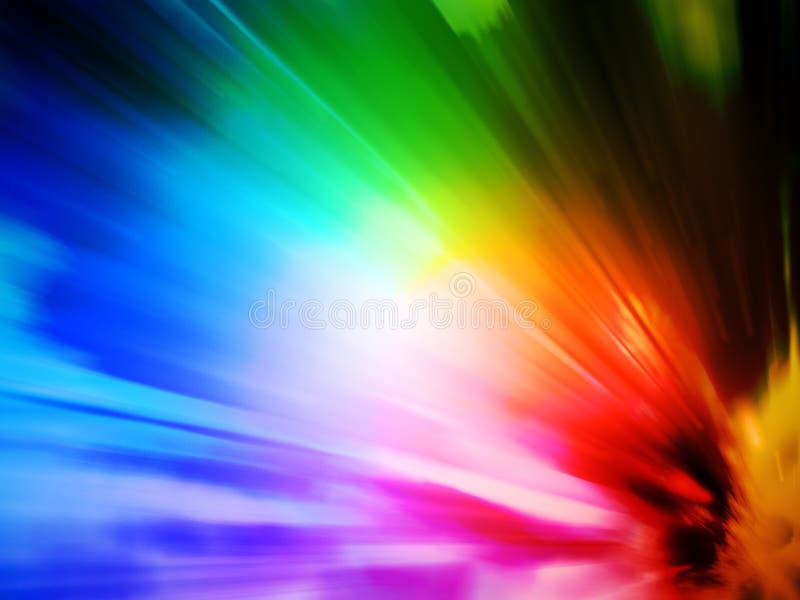 Colored rays of light stock image. Image of colored, rainbow - 3489865