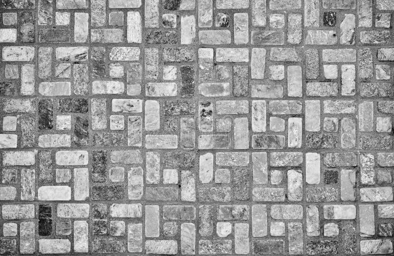 Colored Rectangular Stones Making Shapes and Giving Texture Stock Photo ...