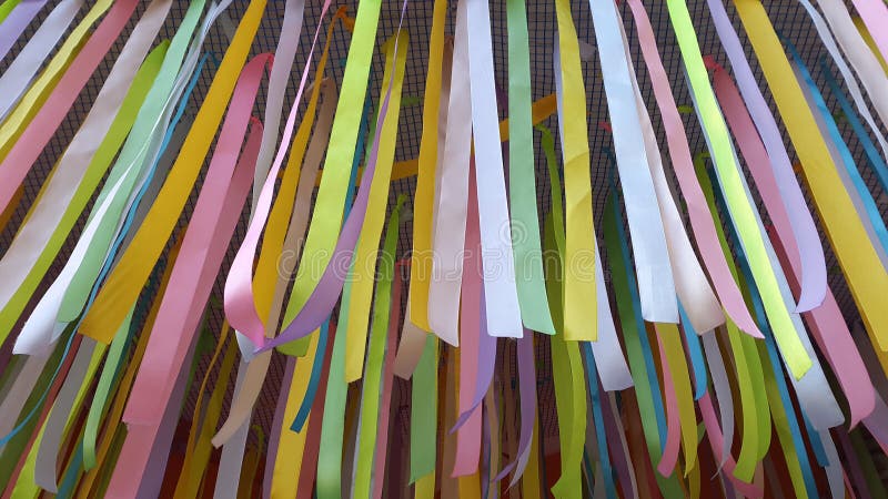 Colored Ribbons. Multi-colored Ribbons Stock Image - Image of ribbons ...