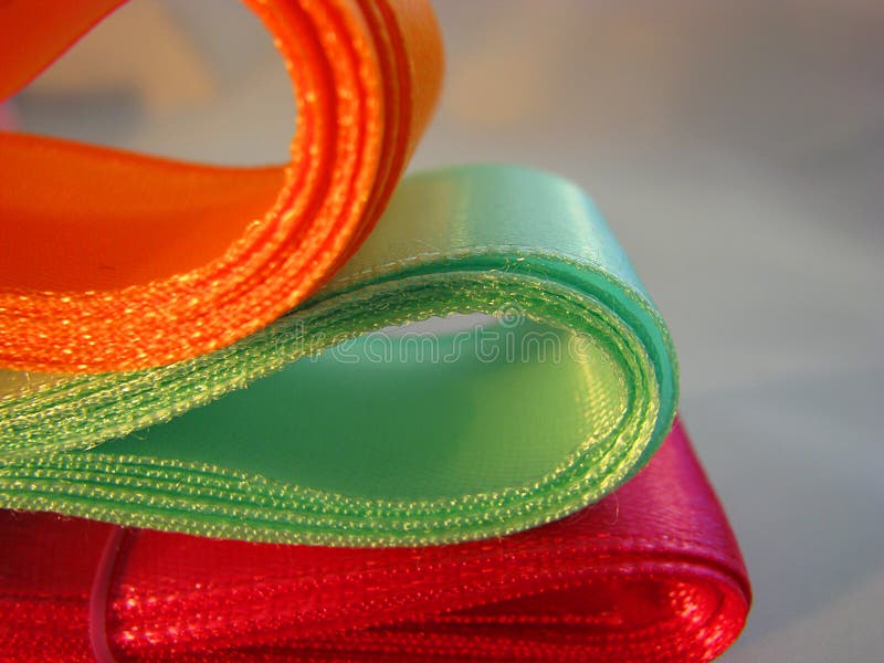 Colored ribbons stock image. Image of decoration, ribbon - 86720843