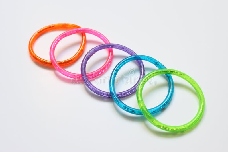 Colored rings stock image. Image of ring, pink, white - 10729003