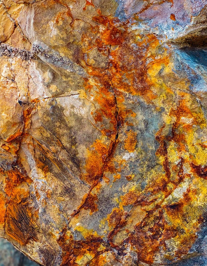 Rock Macro, Onion Skin Weathering / Weathered Stone Texture Stock Photo ...