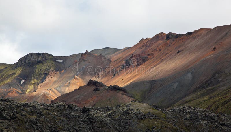 Iceland. stock photo. Image of spectacular, mountains - 43662122