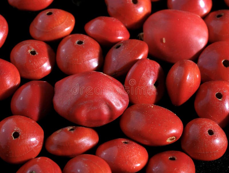 Colored Round Seeds stock photo. Image of mulungu, bead - 244857124