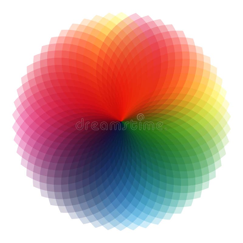 Colored round spiral stock vector. Illustration of curve - 85063665