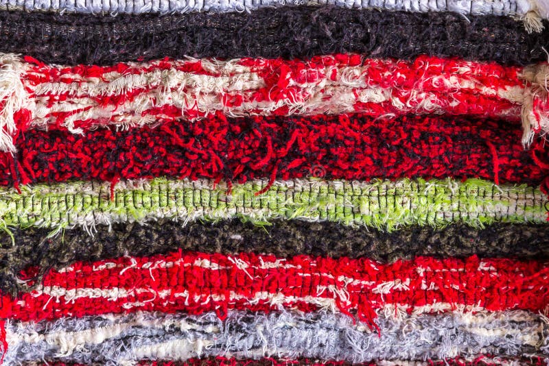 Colored Rug Texture Background Stock Image - Image of background ...