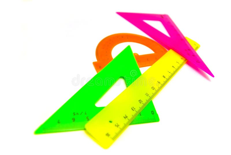 Rulers set stock image. Image of instrument, place, learning - 10674693