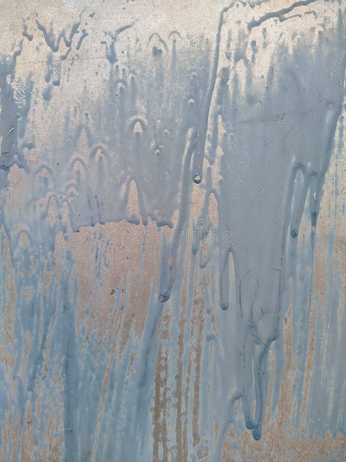 Colored Rusty Stained Metal Wall Texture Pattern Stock Image - Image of ...