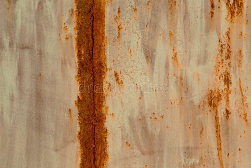 Colored Rusty Stained Metal Wall Texture Pattern. Stock Image - Image ...