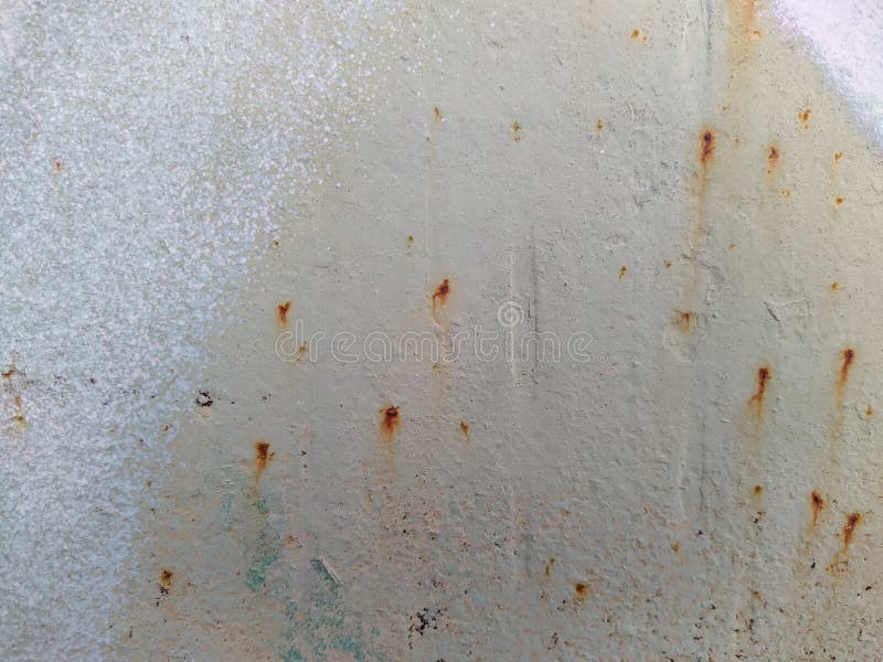 Colored Rusty Stained Metal Wall Texture Pattern Stock Image - Image of ...