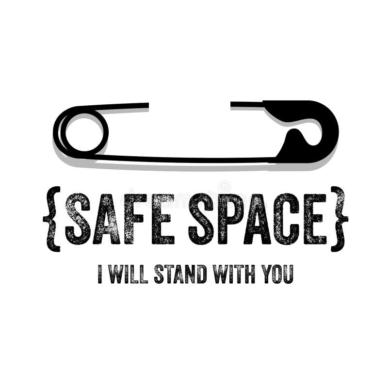 Colored Safety Pins As a Symbol of Human Rights Stock Vector ...