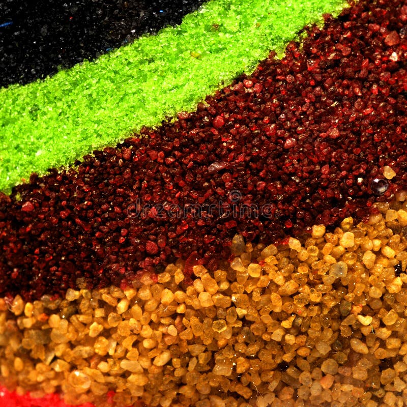 Colored sand stock image. Image of repeatable, green, fire - 5189567