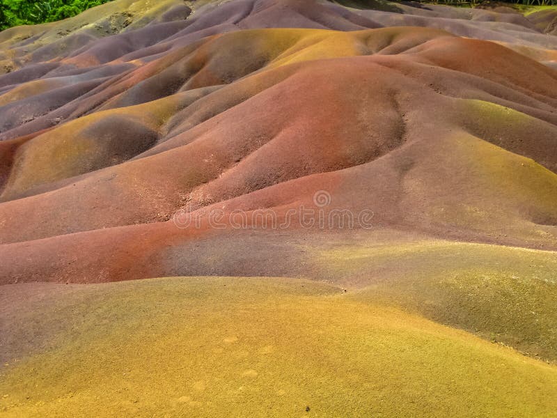 Colored sand dunes stock image. Image of sand, texture - 61098095