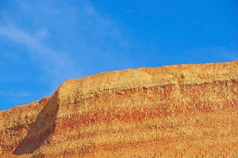 Sand layers texture stock photo. Image of environment, pattern - 386646