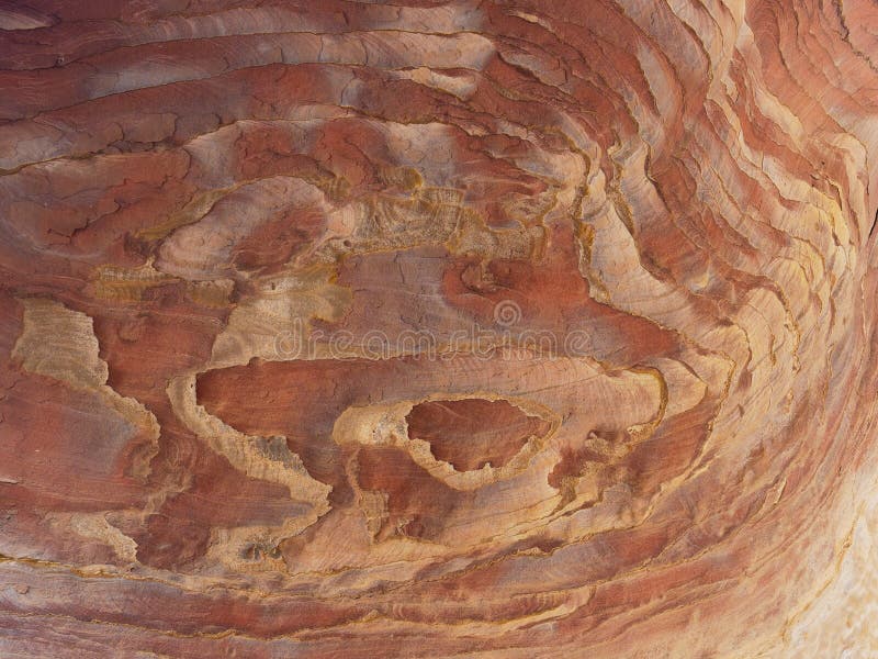 Colored Sandstone Texture Petra Jordan Stock Image - Image of yellow ...