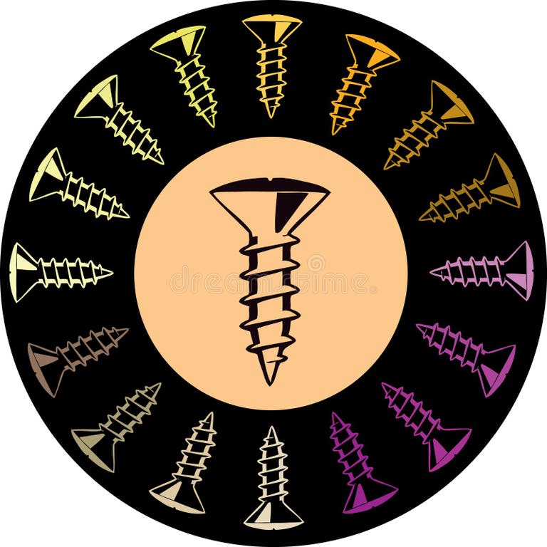 Screws Sign Stock Illustrations – 2,380 Screws Sign Stock Illustrations ...