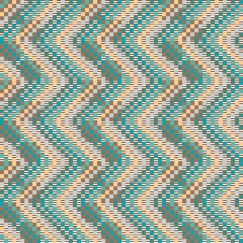 Colored Seamless Pattern Cell Stock Vector - Illustration of concept ...