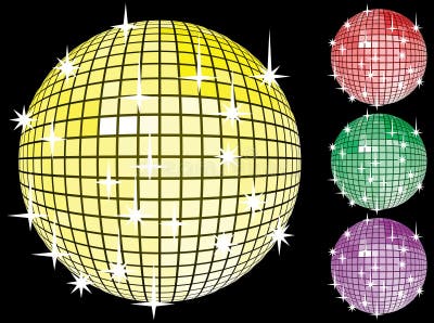 Mirror Balls Background Stock Illustrations – 1,093 Mirror Balls ...