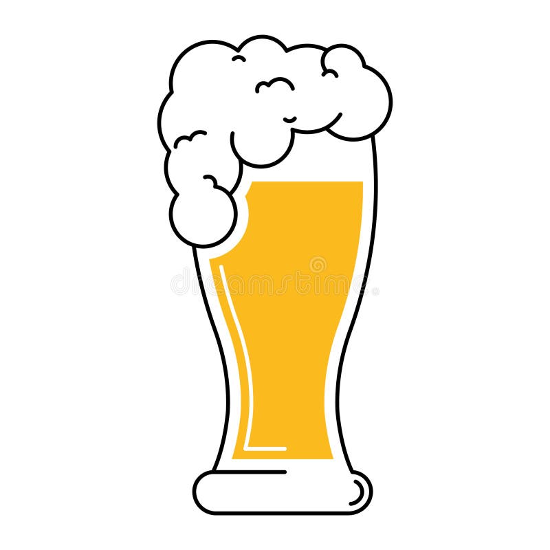 Colored Sketch of a Beer Barrel Vector Stock Vector - Illustration of ...