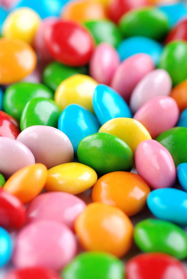 Colored smarties stock image. Image of chocolate, multicolored - 29150911