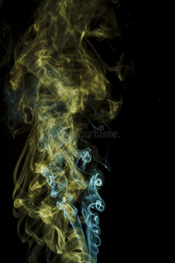 Colored smoke trails stock photo. Image of effect, burning - 107103944