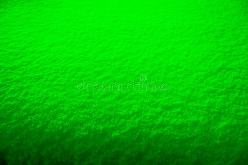 Colored Snow As a Background. Green Background Stock Image - Image of ...