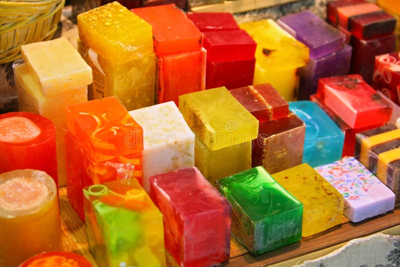 Colored soap stock image. Image of group, colors, pink - 59882831