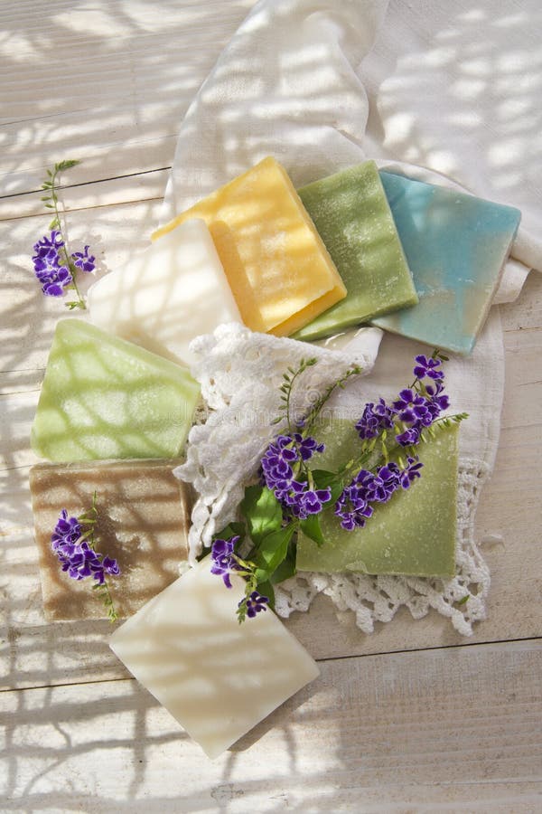 Colored Soap Flakes stock photo. Image of soaps, bathroom - 33566600