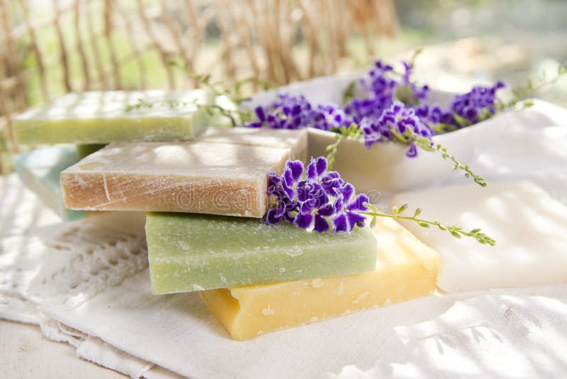 Colored Soap Flakes stock photo. Image of bath, luxury - 33566988