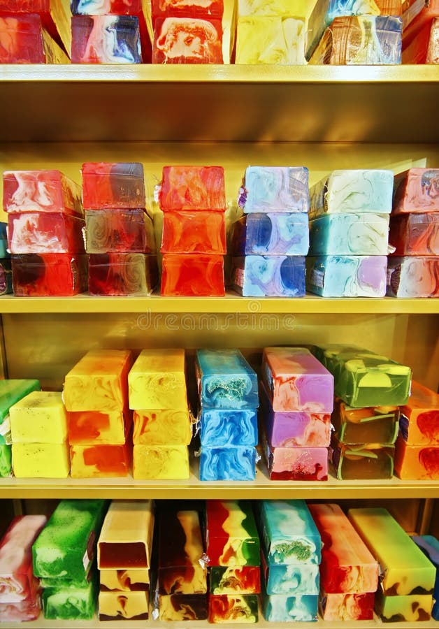 Colored soap stock image. Image of group, colors, pink - 59882831