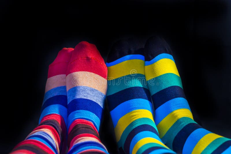 Colored Socks Stretched by Tweezers Stock Image - Image of socks, white ...