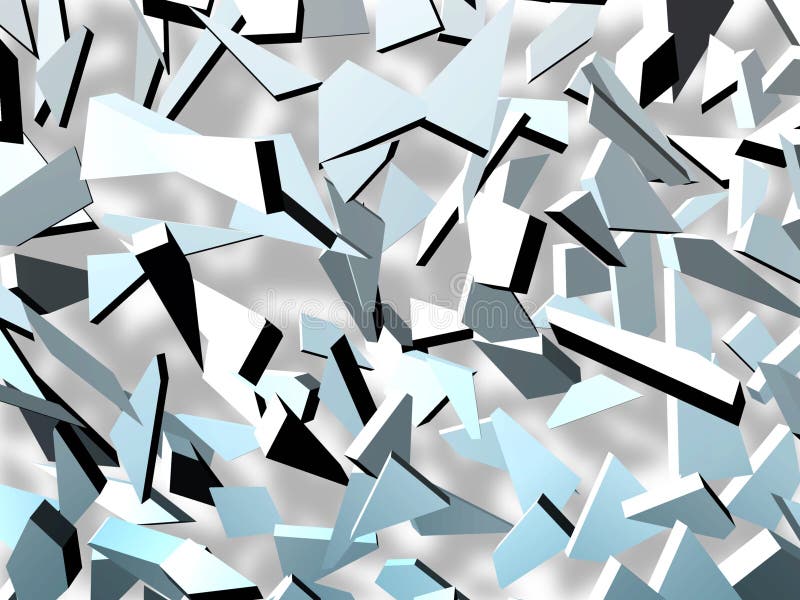 Colored splinters stock illustration. Illustration of shade - 204668