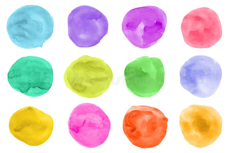 Colored spots stock illustration. Illustration of abstract - 24024728